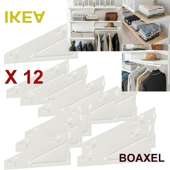 IKEA | Office | Set Of 2 Ikea Boaxel Bracket For Shelf White 15 34 ...